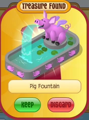 Pig Fountain | Animal Jam Classic Wiki | Fandom