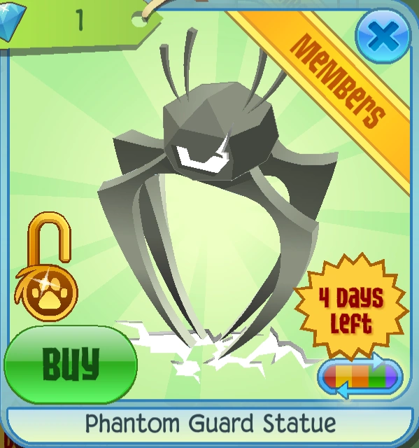Phantom Guard Statue | Animal Jam Classic Wiki | Fandom