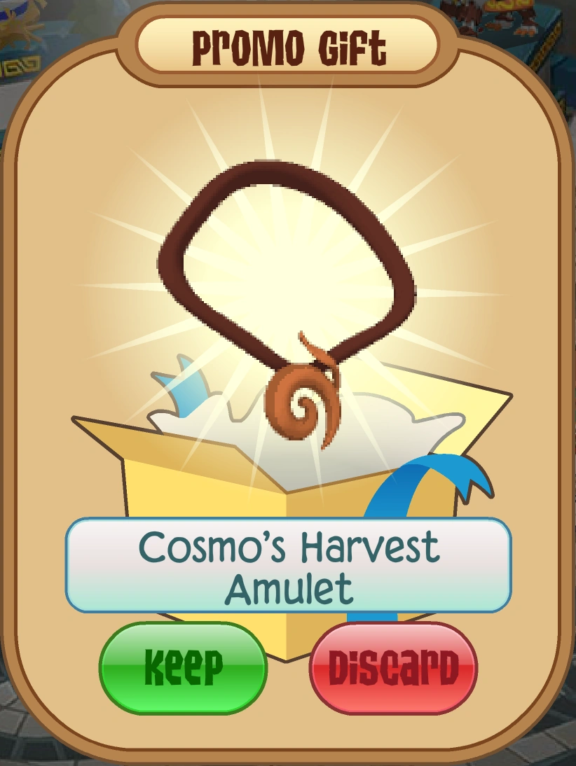 Cosmo's Harvest Amulet | Animal Jam Classic Wiki | Fandom