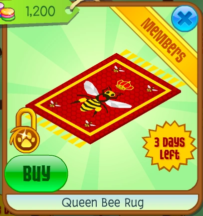 Queen Bee Rug | Animal Jam Classic Wiki | Fandom