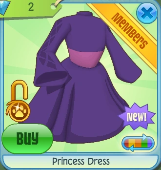 Princess Dress | Animal Jam Classic Wiki | Fandom