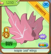 Maple Leaf Wings | Animal Jam Classic Wiki | Fandom