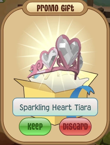 Sparkling Heart Tiara | Animal Jam Classic Wiki | Fandom