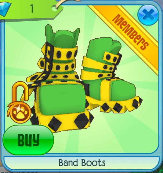 Band Boots | Animal Jam Classic Wiki | Fandom