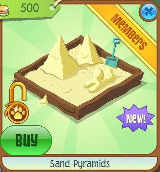 Sand Pyramids | Animal Jam Classic Wiki | Fandom