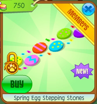 Spring Egg Stepping Stones | Animal Jam Classic Wiki | Fandom