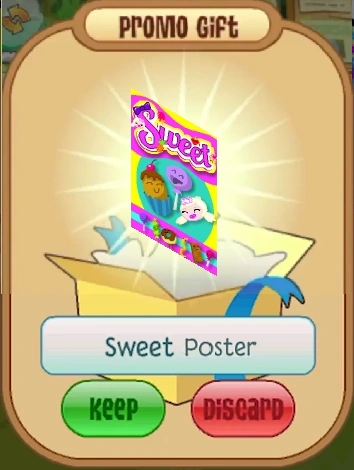 Sweet Poster | Animal Jam Classic Wiki | Fandom