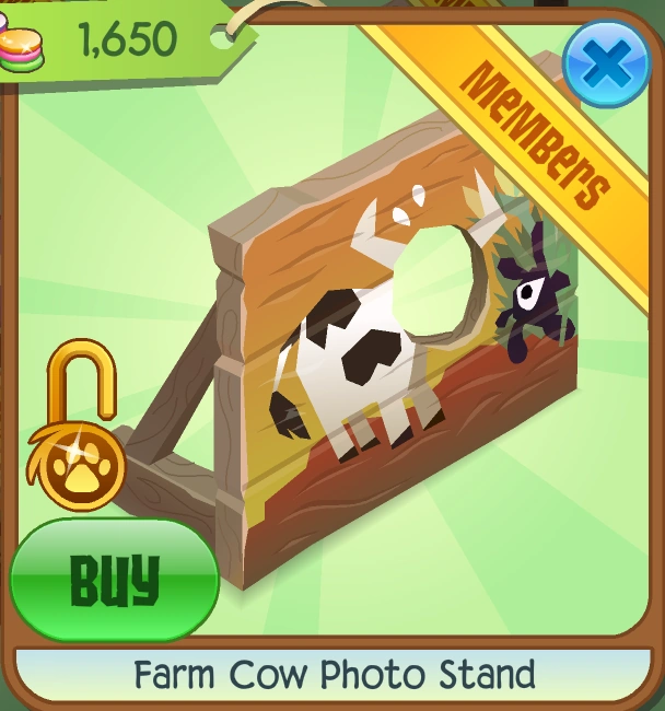 Farm Cow Photo Stand | Animal Jam Classic Wiki | Fandom