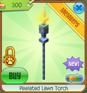 Pixelated Lawn Torch | Animal Jam Classic Wiki | Fandom