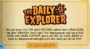 The Daily Explorer | Animal Jam Classic Wiki | Fandom