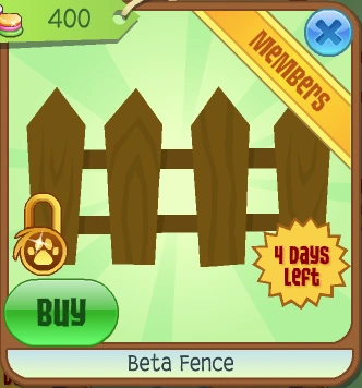 Beta Fence | Animal Jam Classic Wiki | Fandom