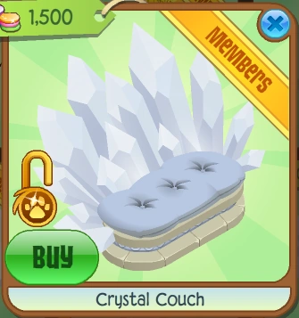 Crystal Couch | Animal Jam Classic Wiki | Fandom
