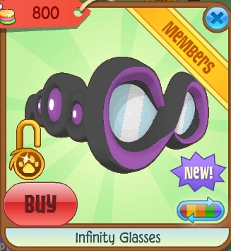 Infinity Glasses | Animal Jam Classic Wiki | Fandom
