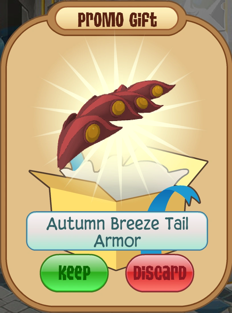Autumn Breeze Tail Armor | Animal Jam Classic Wiki | Fandom