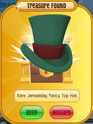 Rare Jamaaliday Fancy Top Hat | Animal Jam Classic Wiki | Fandom