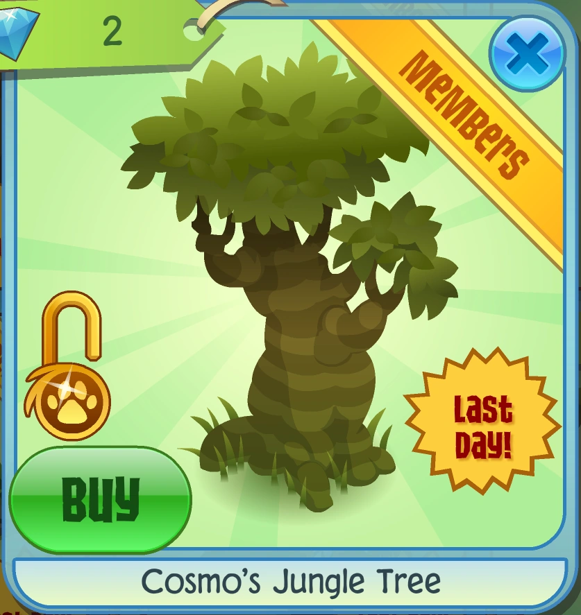 Cosmo's Jungle Tree | Animal Jam Classic Wiki | Fandom