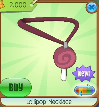 Lollipop Necklace | Animal Jam Classic Wiki | Fandom