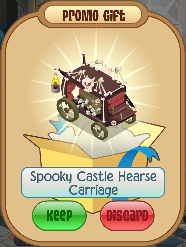 Spooky Castle Hearse Carriage | Animal Jam Classic Wiki | Fandom