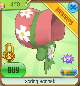Spring Bonnet | Animal Jam Classic Wiki | Fandom