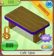 Cafe Table | Animal Jam Classic Wiki | Fandom
