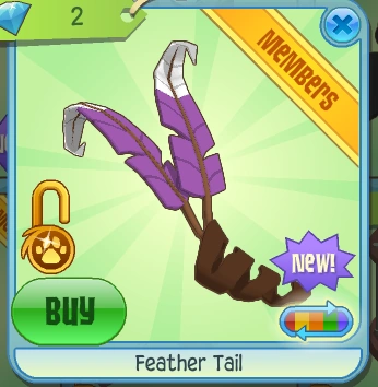 Feather Tail | Animal Jam Classic Wiki | Fandom
