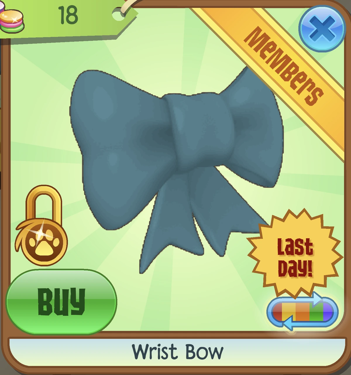 Wrist Bow (Members) | Animal Jam Classic Wiki | Fandom