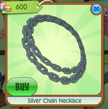 Silver Chain Necklace | Animal Jam Classic Wiki | Fandom