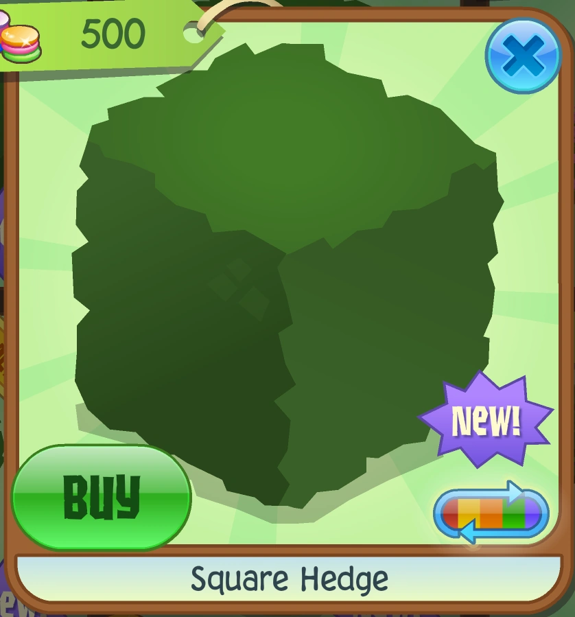 Square Hedge | Animal Jam Classic Wiki | Fandom