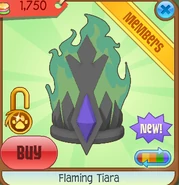 Flaming Tiara | Animal Jam Classic Wiki | Fandom
