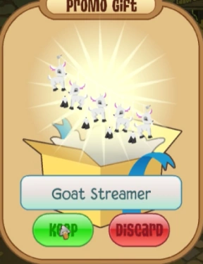 Goat Streamer | Animal Jam Classic Wiki | Fandom
