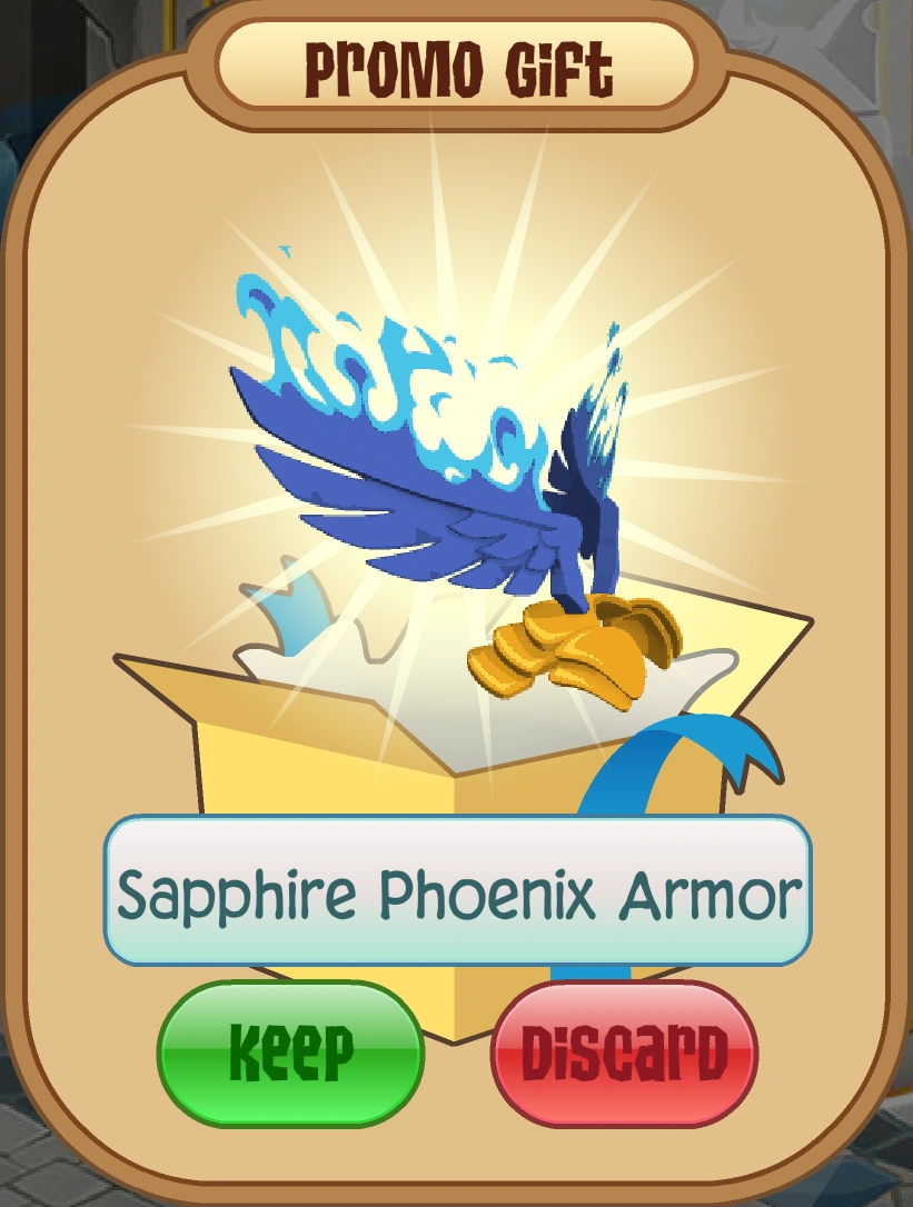 Sapphire Phoenix Armor | Animal Jam Classic Wiki | Fandom