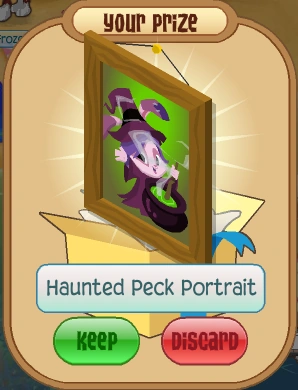 Haunted Peck Portrait | Animal Jam Classic Wiki | Fandom