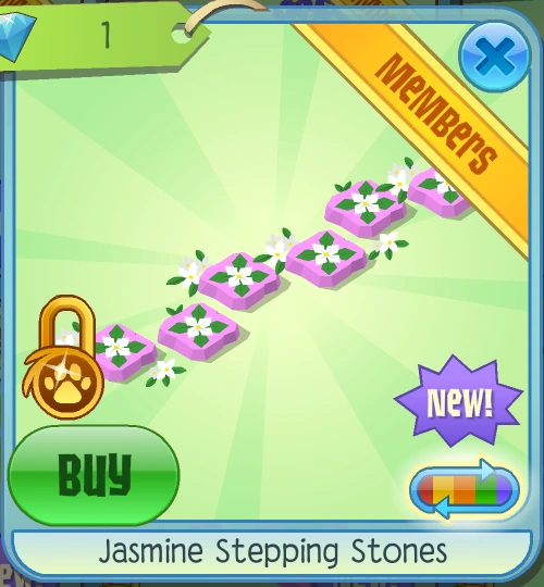 Jasmine Stepping Stones | Animal Jam Classic Wiki | Fandom