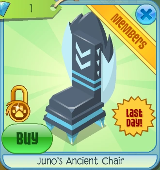 Juno's Ancient Chair | Animal Jam Classic Wiki | Fandom