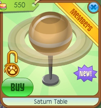 Saturn Table | Animal Jam Classic Wiki | Fandom