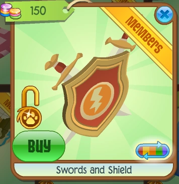 Swords and Shield | Animal Jam Classic Wiki | Fandom