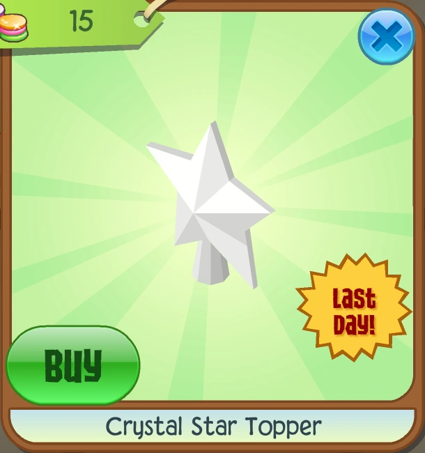 Crystal Star Topper (Non-Member) | Animal Jam Classic Wiki | Fandom