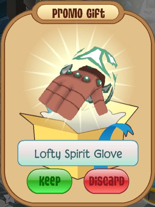 Lofty Spirit Glove | Animal Jam Classic Wiki | Fandom