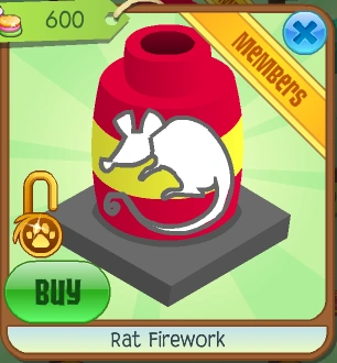 Rat Firework | Animal Jam Classic Wiki | Fandom