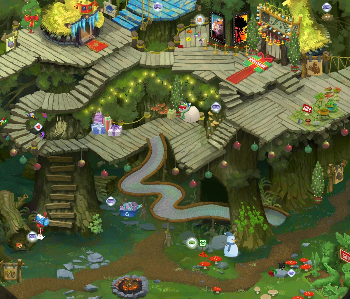 Sarepia Forest | Animal Jam Classic Wiki | Fandom