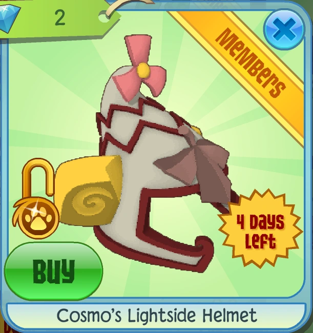 Cosmo's Lightside Helmet | Animal Jam Classic Wiki | Fandom