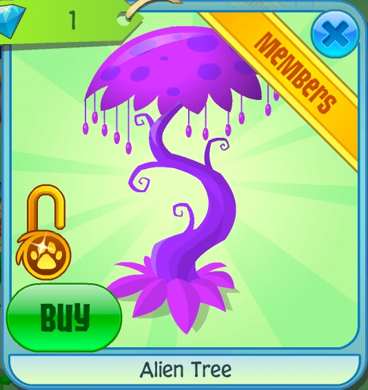 Alien Tree | Animal Jam Classic Wiki | Fandom