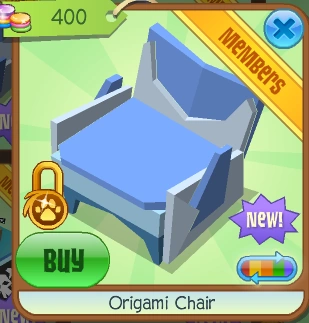 Origami Chair | Animal Jam Classic Wiki | Fandom