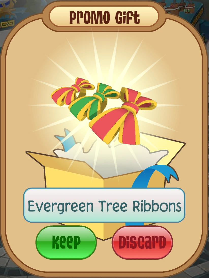 Evergreen Tree Ribbons | Animal Jam Classic Wiki | Fandom