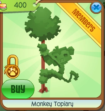 Monkey Topiary | Animal Jam Classic Wiki | Fandom