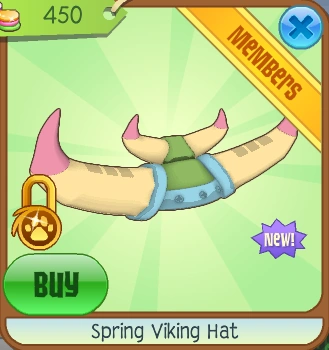 Spring Viking Hat | Animal Jam Classic Wiki | Fandom