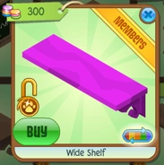 Wide Shelf | Animal Jam Classic Wiki | Fandom