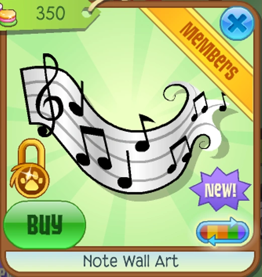 Note Wall Art | Animal Jam Classic Wiki | Fandom