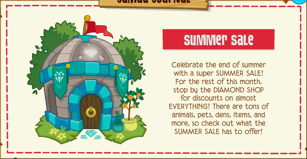 Summer Sale | Animal Jam Classic Wiki | Fandom
