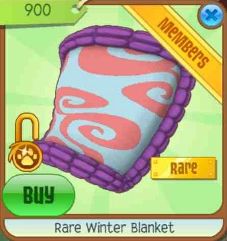 Rare Winter Blanket | Animal Jam Classic Wiki | Fandom